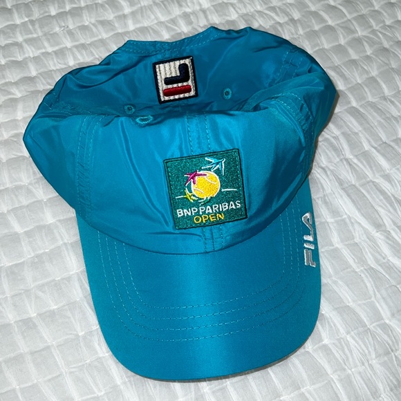 Fila | Accessories | Fila Bnp Paribas Tennis Open Official Hat New ...